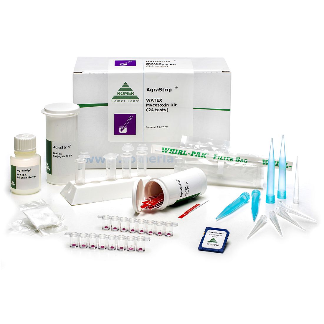 AgraStripÂ® WATEXÂ® Aflatoxin Test Kits - Quantitative (Actual ppb Rea ...