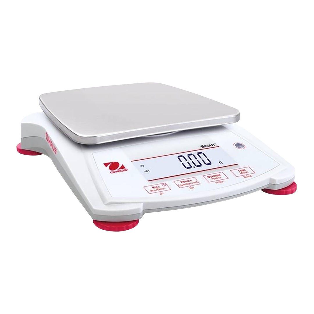 Ohaus Scout STX Touchscreen Scales – Seedburo Equipment Company